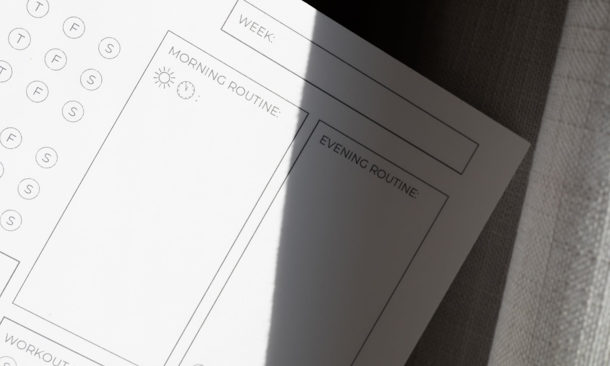 Routine Tracker – Mindful Planning