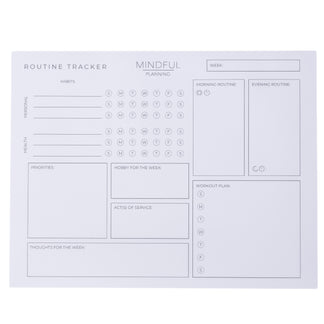 Routine Tracker – Mindful Planning